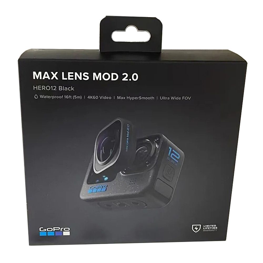 GoPro Max Lens Mod 2.0 for HERO12 Black (ADWAL-002) - Ultra Wide 177 ...