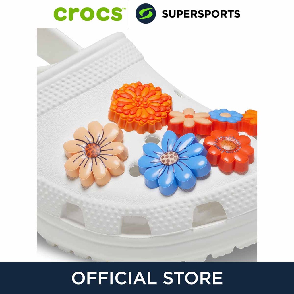 CROCS Jibbitz Blooming Autumn Flower 5-Pack ตัวติดรองเท้า | Shopee Thailand