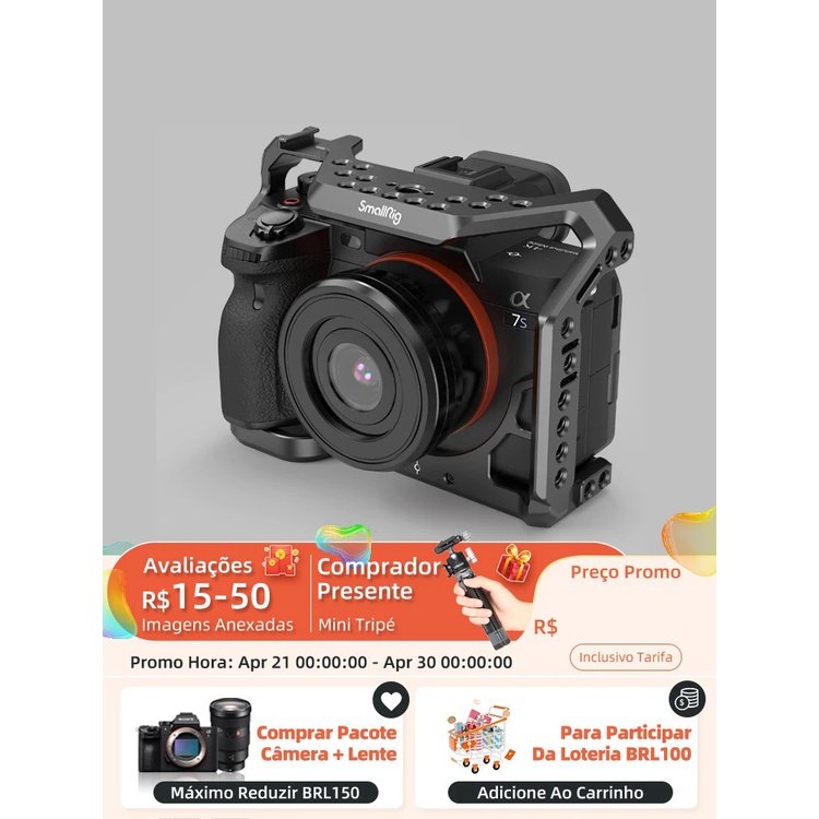 Smallrig DSLR สำหรับ A7S3กล้อง Cage Rig A7SIII Form-Fitting Cage สำหรับ ...