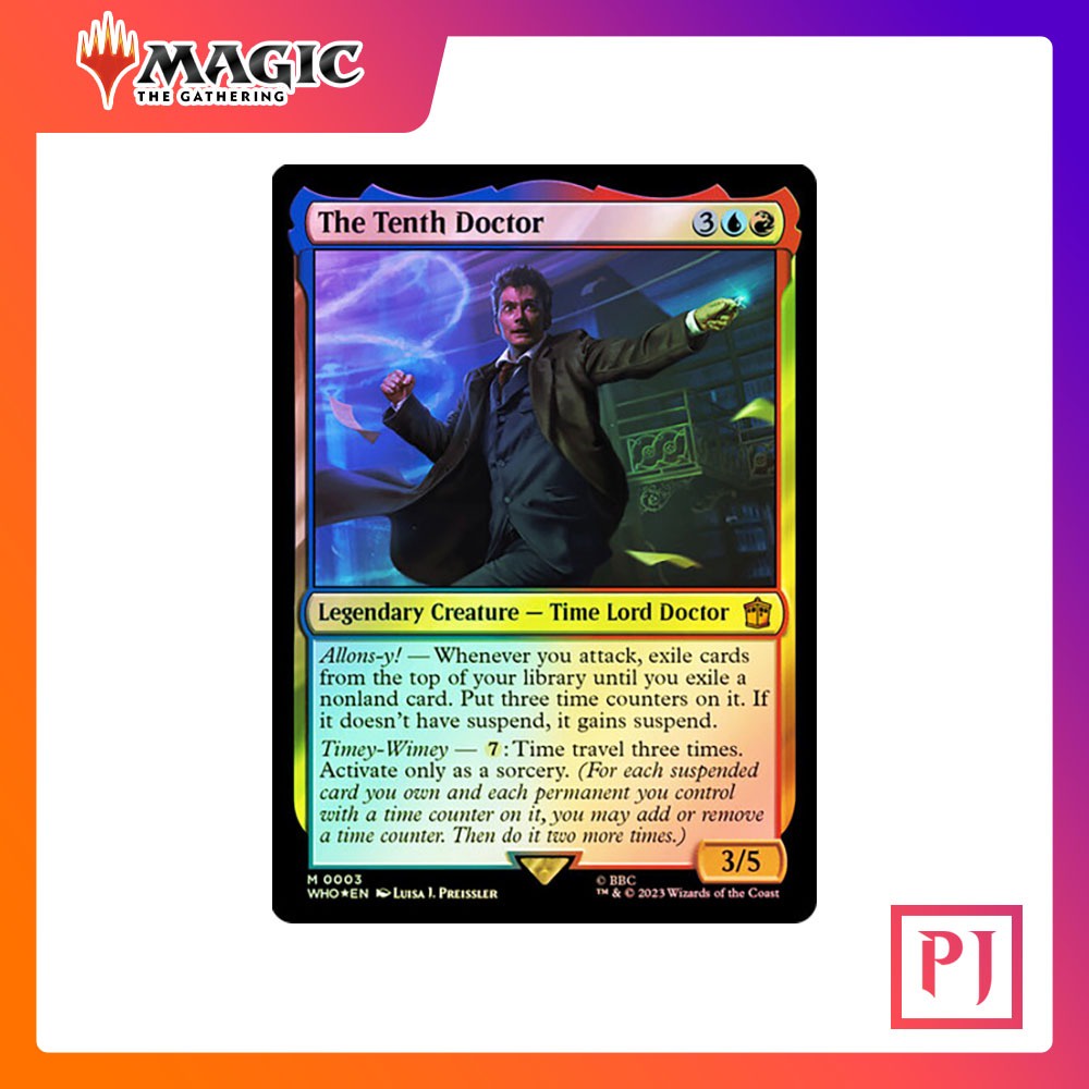 [MTG] The Tenth Doctor [WHO] [MULTI] [MYTHIC] [FOIL] [ENG] (การ์ดเมจิค ...