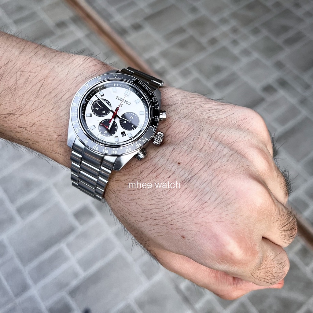 SEIKO ProSpex Speedtimer Solar Chronograph Panda Version 2 Model ...