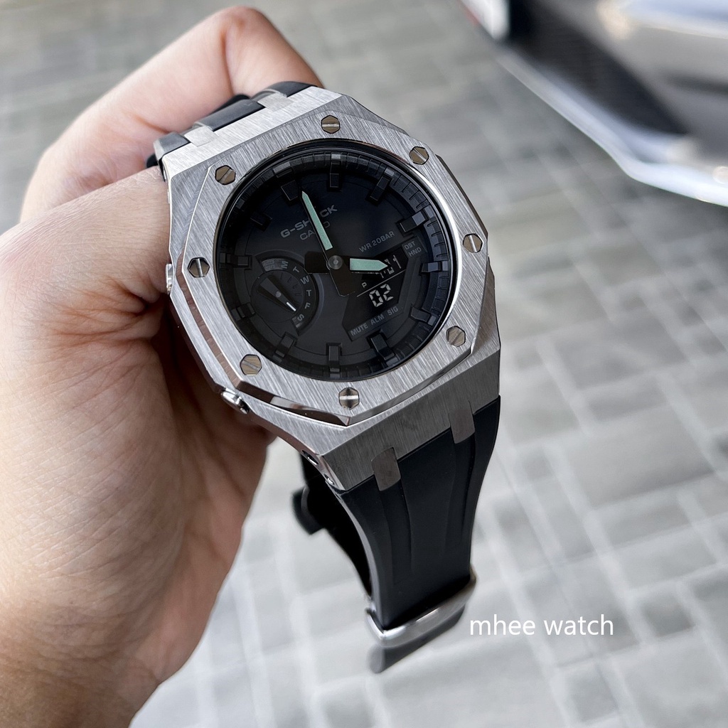 G-Shock Gun Metal AP Style Gen3 (GA-2100-1A1) All Black Dial | Shopee ...