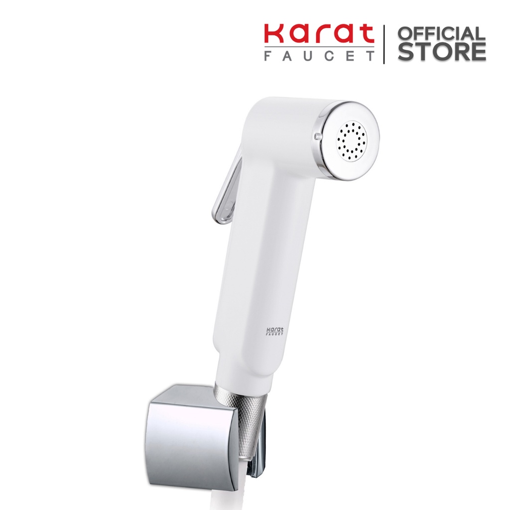 Karat Faucet ชุดสายฉีดชำระ สายPVC ยาว 120 ซม. สีขาว รุ่น KA-16-325-11R | Shopee Thailand