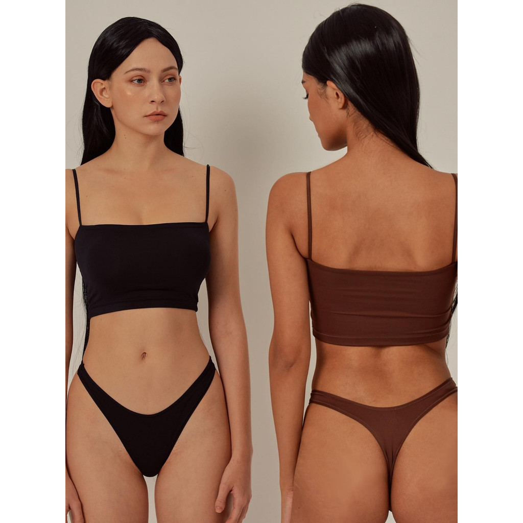 ลด 15% ใส่โค้ด ACTBS6 : Dylan Seamless Crop Top (CC134) | Shopee Thailand