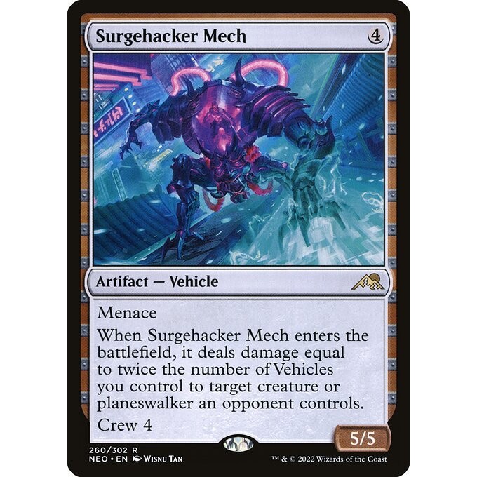 [Kamigawa: Neon Dynasty] - [NEO] - [Surgehacker Mech] - (R) - [2021 ...