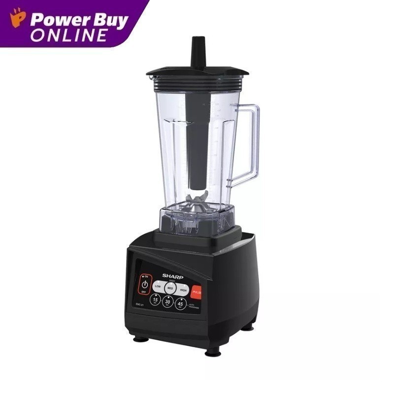 SHARP เครื่องปั่นน้ำผลไม้ (1200วัตต์, 2ลิตร) รุ่น EMC-21 | Shopee Thailand