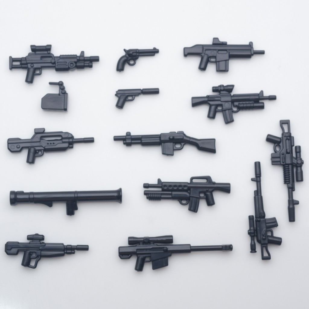 LEGO Weapon Brickarms Gun Pack ปืน 13 ชิ้น Custom | Shopee Thailand