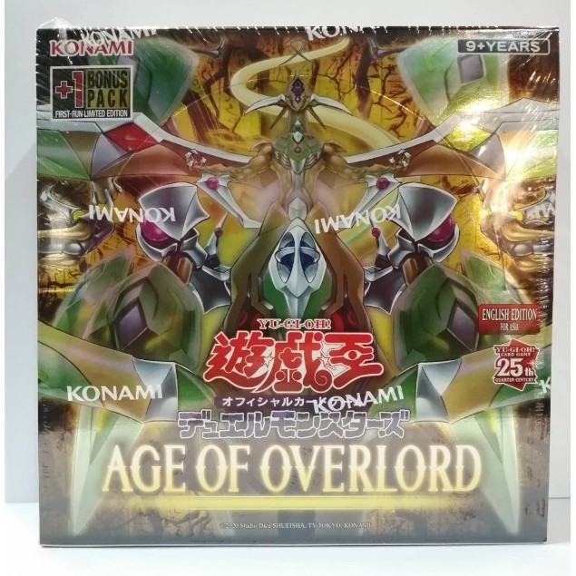 OP AGOV--aebox Age of Overlord Asian-English Booster Box Age of Overlord 1 AE Box 04988602176629 ...