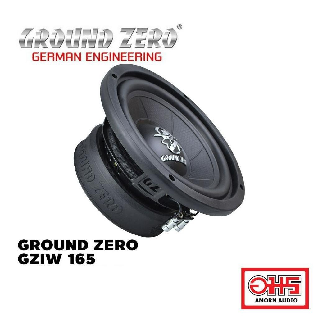 GROUND ZERO GZIW 165 , GZIW 165X-II subwoofer 16.5 cm / 6.5″ AMORNAUDIO ...