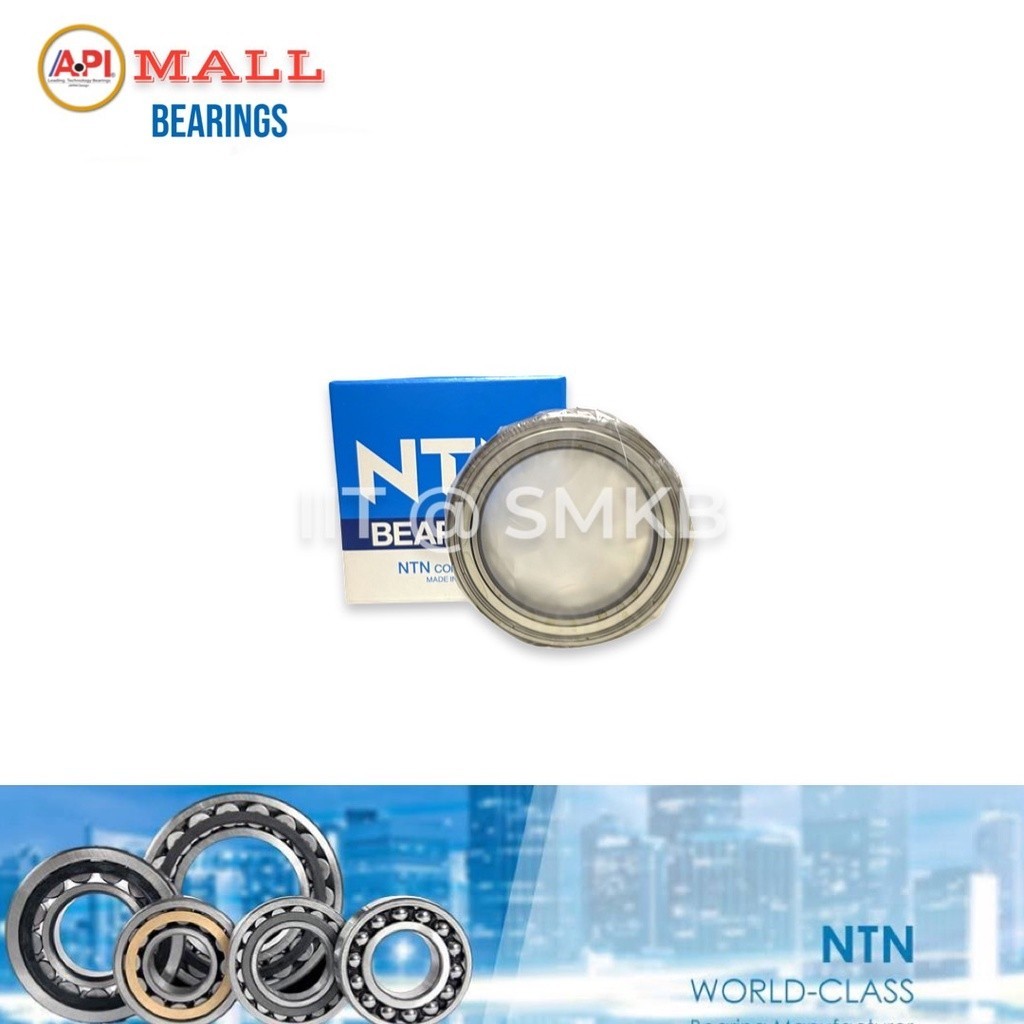 NTN JAPAN ลูกปืนเม็ดกลมร่องลึก ฝาเหล็ก 2 ข้าง DEEP GROOVE BALL BEARING ...