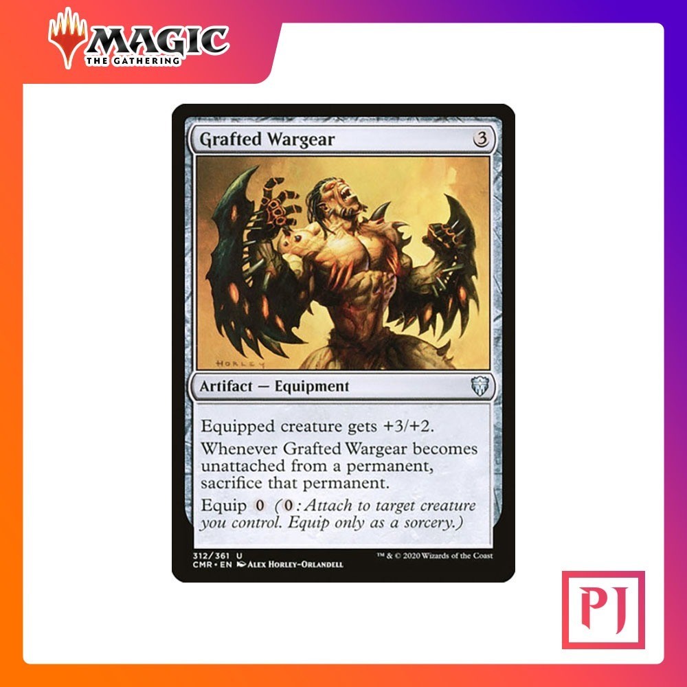 [MTG] Grafted Wargear [CMR] [ARTIFACT] [UNCOM] [NORMAL] [ENG] (การ์ดเม ...