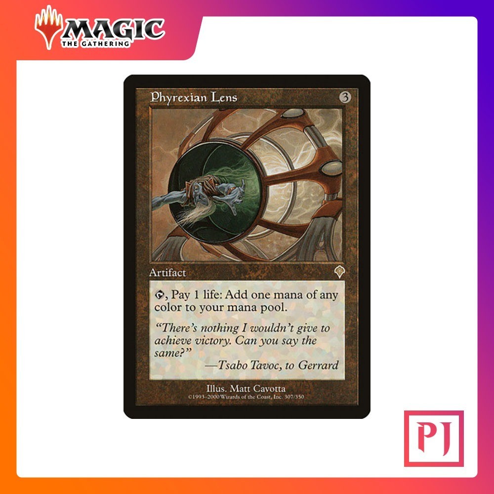 [MTG] Phyrexian Lens [IVS] [ARTIFACT] [RARE] [NORMAL] [ENG] (การ์ดเมจิค ...