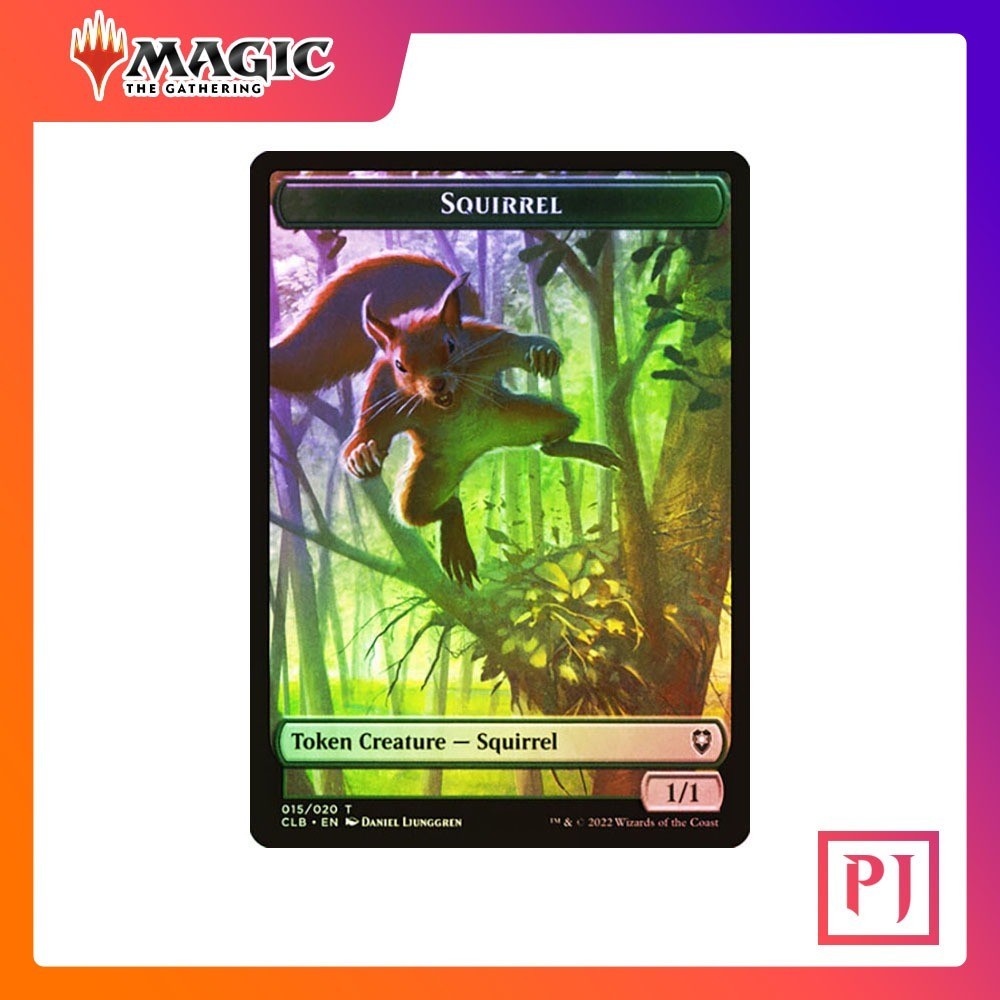 [MTG] Squirrel Token // Treasure Token [CLB] [TOKEN] [COMMON] [FOIL ...