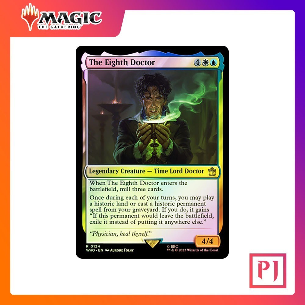[MTG] The Eighth Doctor [WHO] [MULTI] [RARE] [FOIL] [ENG] (การ์ดเมจิค ...
