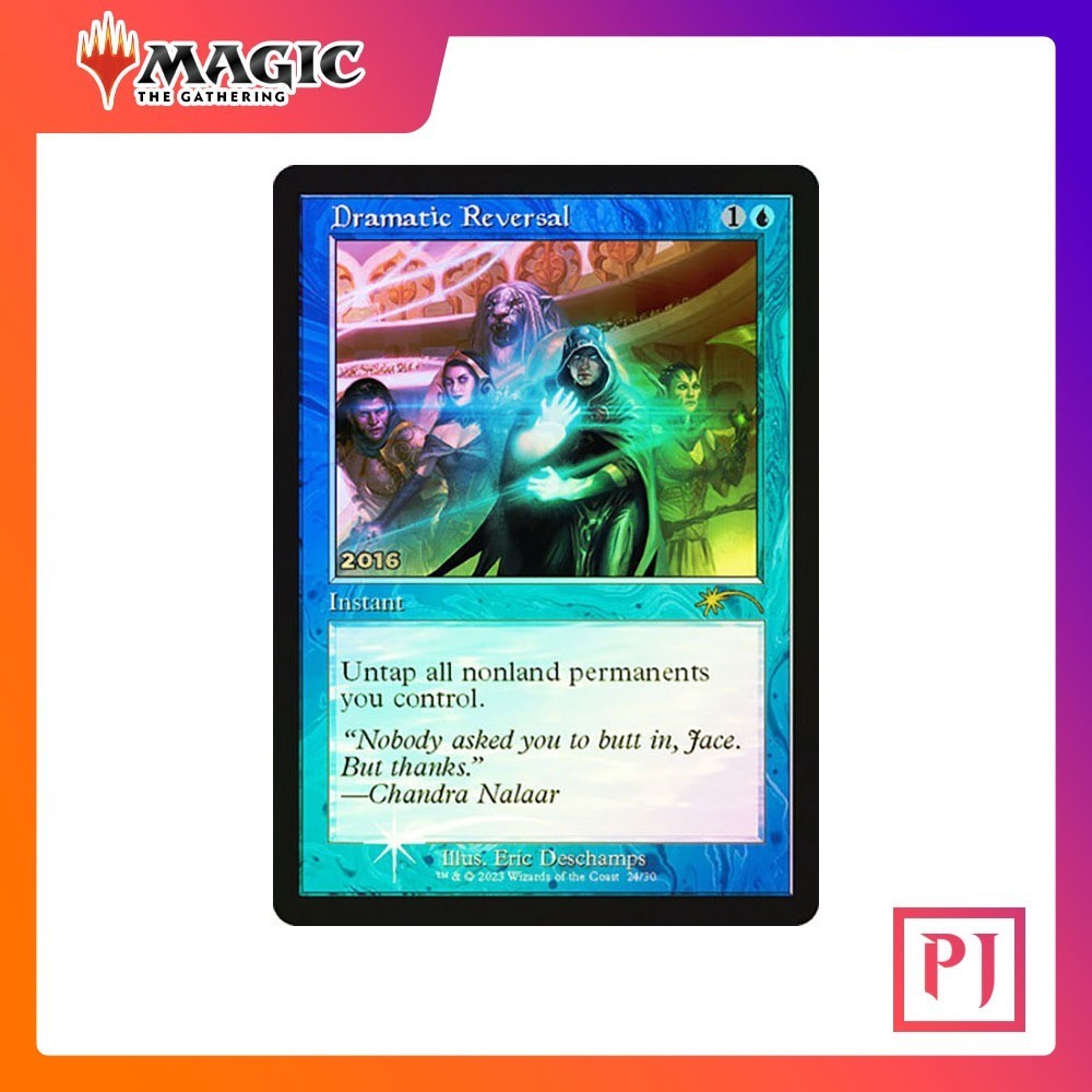 [MTG] Dramatic Reversal (30th Anniversary) [PRM] [BLUE] [RARE] [FOIL ...
