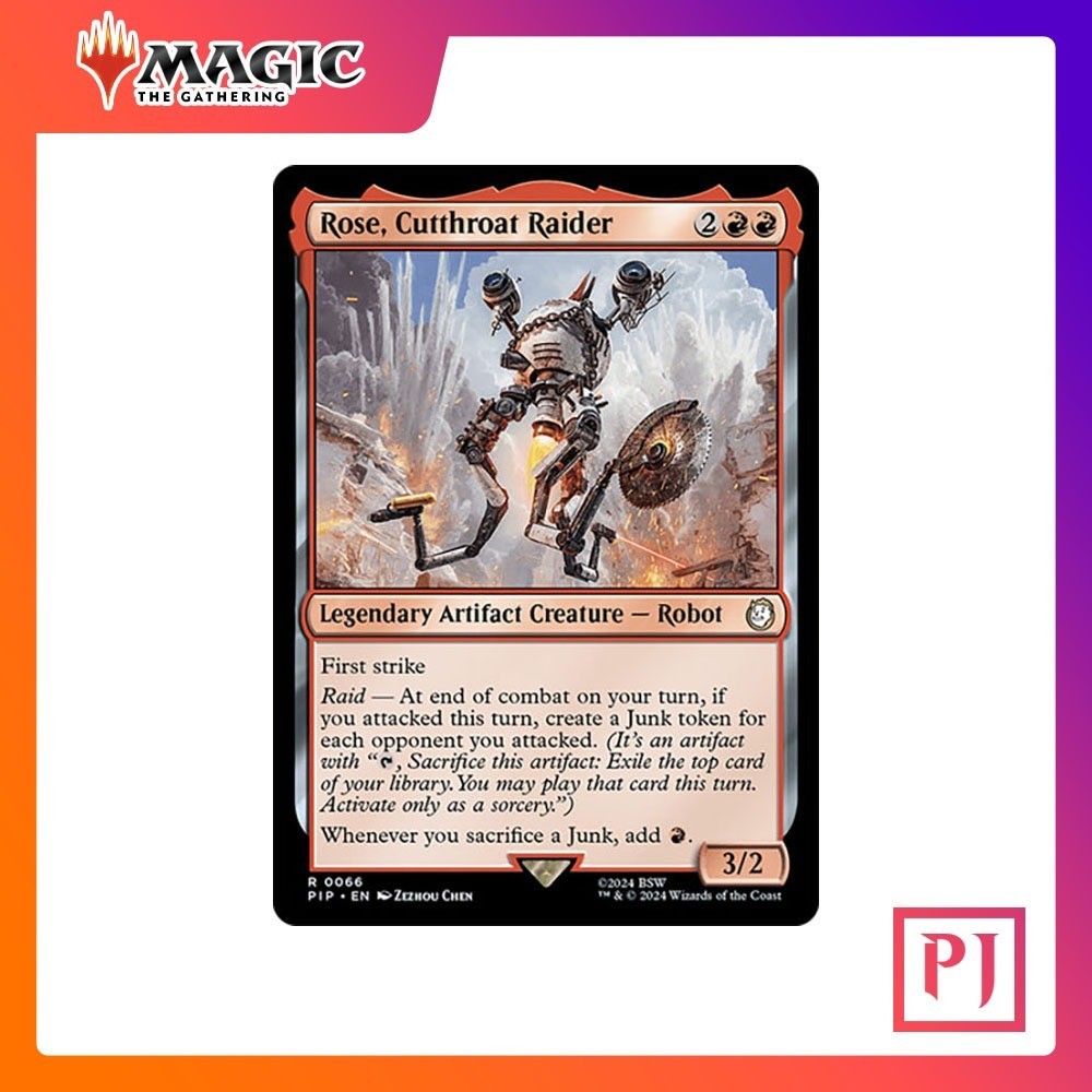 [MTG] Rose, Cutthroat Raider - Fallout Commander [PIP] [RED] [RARE ...