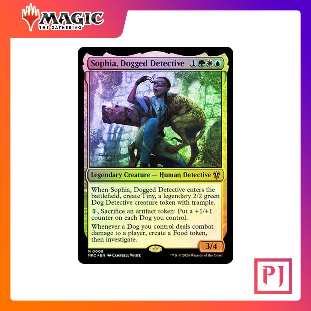 [MTG] Sophia, Dogged Detective [MKC] [MULTI] [MYTHIC] [FOIL] [ENG ...