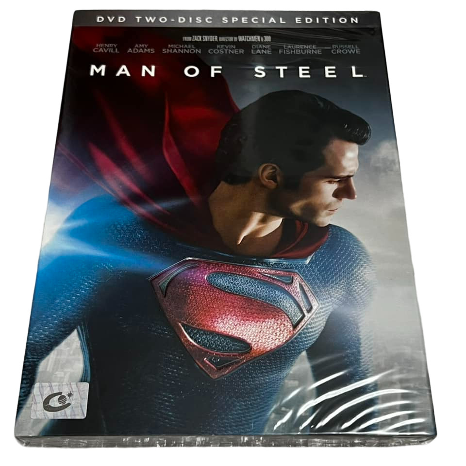 MAN OF STEEL : บุรุษเหล็ก ซูเปอร์แมน (DVD) (2Disc) Slipcase ดีวีดี กล่องสวม (2แผ่น ดีวีดี) Two ...