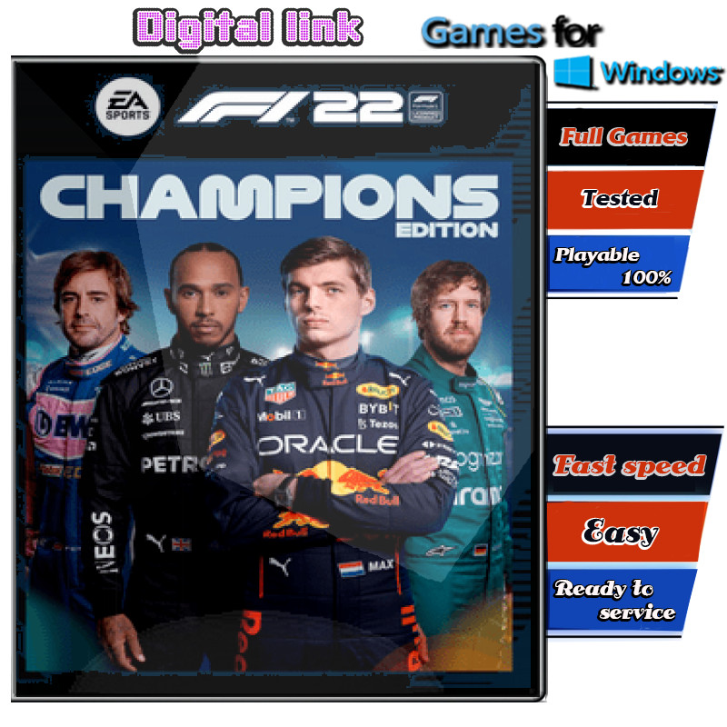 Formula One 2022 / F1 22 Champions Edition เกม PC Game คอมพิวเตอร์ แบบดาวน์โหลดไฟล์ ตัวเต็ม เล่น ...