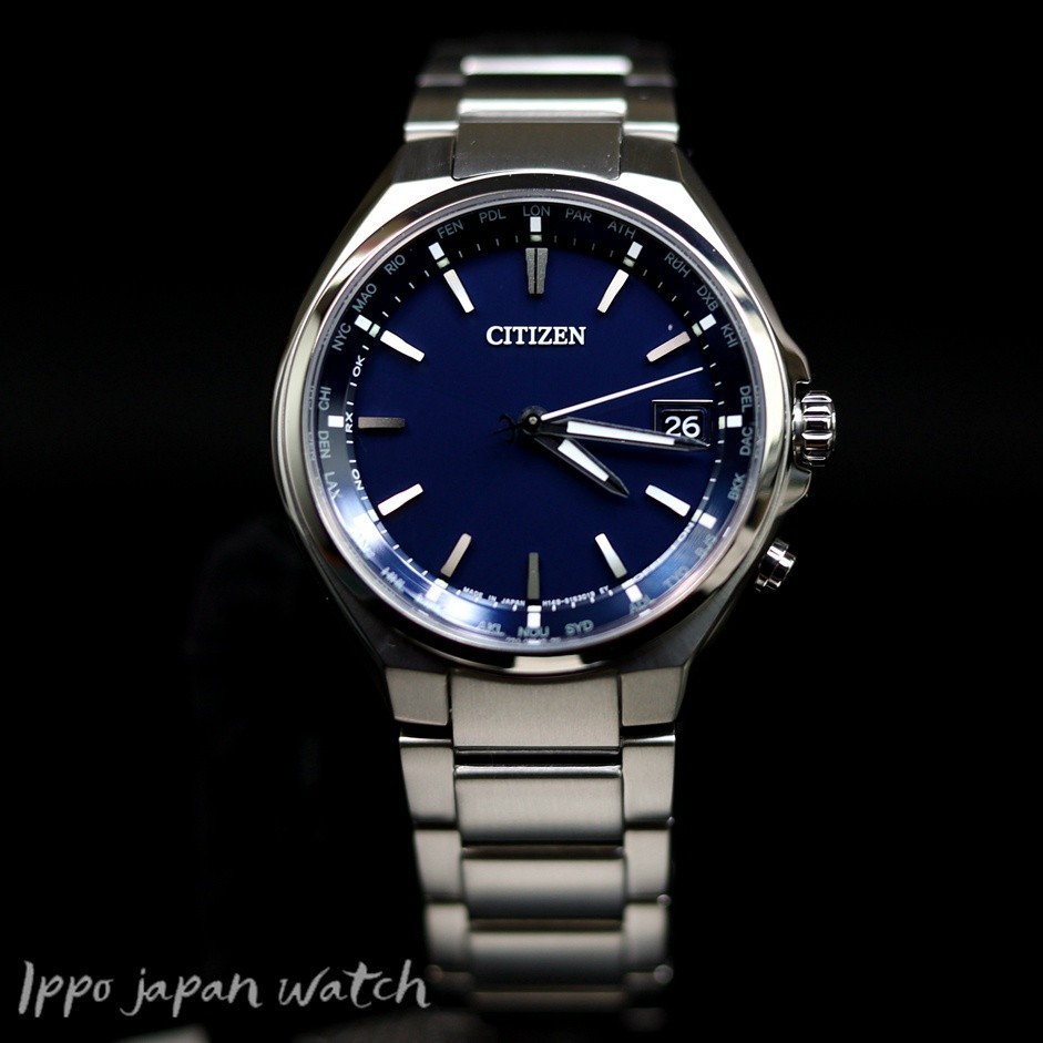 CITIZEN ECO-DRIVE CB1120-50L DIRECT FLIGHT ATOMIC RADIO SOLAR WATCH ...