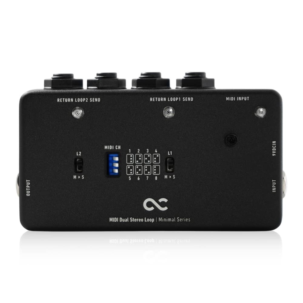 การควบคุมหนึ่งชุดขั้นต่ำ MIDI Dual Stereo Loop / 2 Loop Switcher การ ...