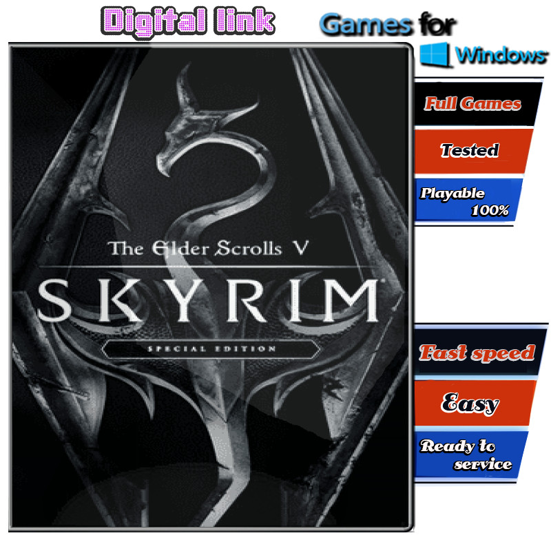 The Elder Scrolls V Skyrim Special Edition เกม PC Game คอมพิวเตอร์ USB เสียบเล่นได้เลย | Shopee ...