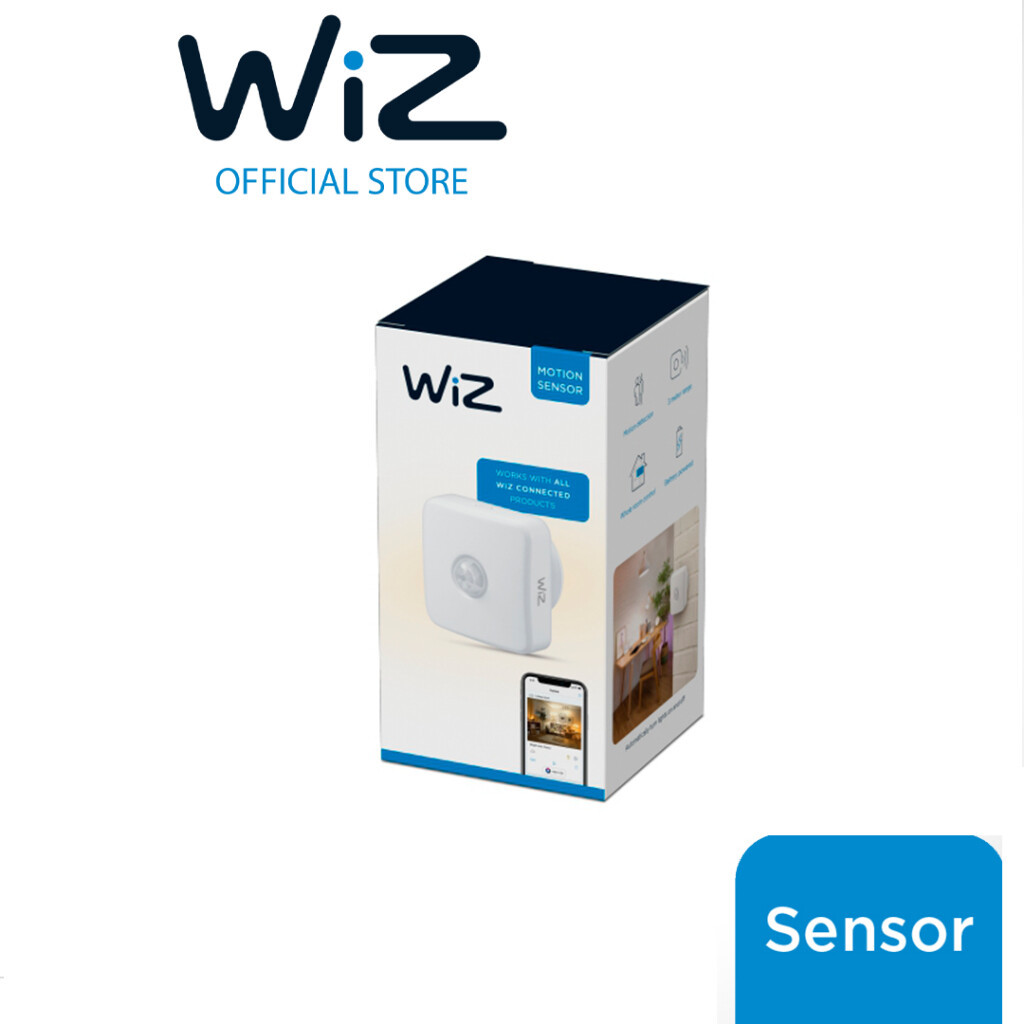 WiZ Motion Sensor วิซเซนเซอร์ตรวจจับความเคลื่อนไหวพร้อมแบตเตอรี่ ...