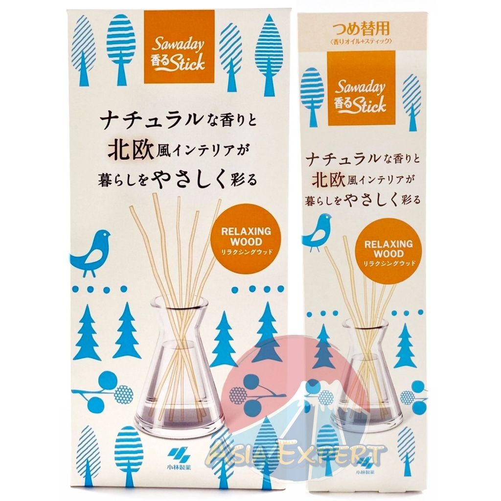 Kobayashi SAWADAY Air Freshener for Room 70mL Set / Refill 2กลิ่น Reed Diffuser ก้านไม้หอม ...
