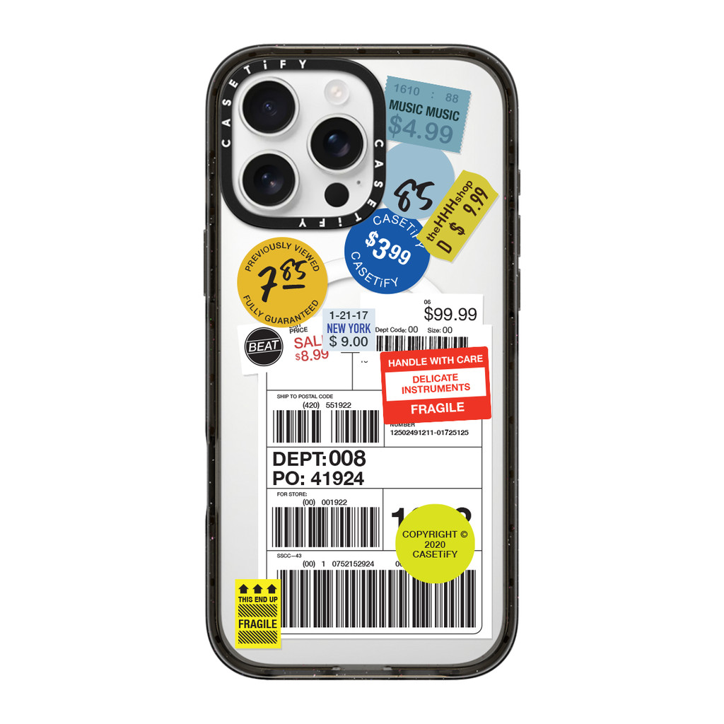 CASETiFY | Label Sticker Design 2 #เคสกันกระแทก For iPhone 16 Pro Max ...