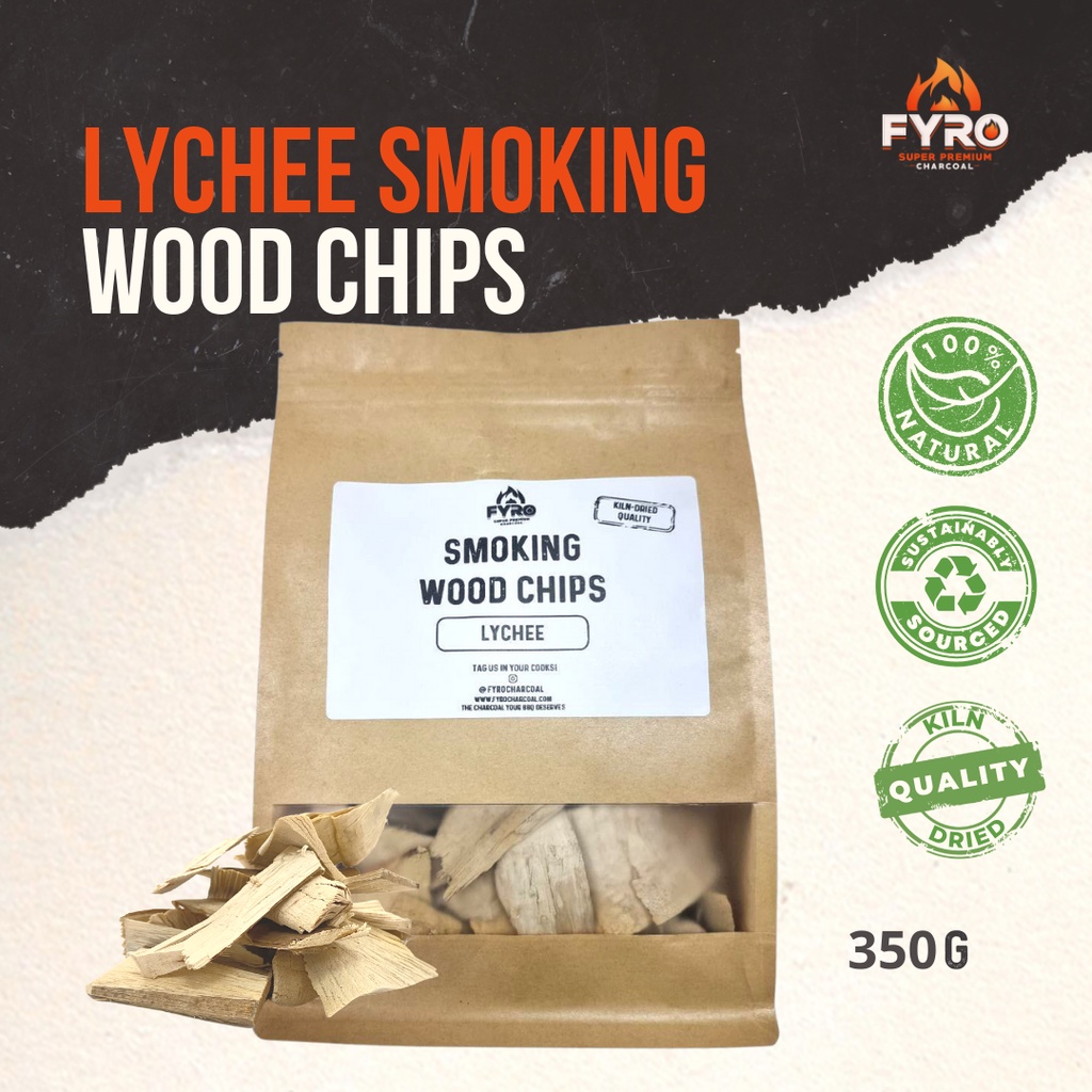 350G WOOD CHIPS (LYCHEE WOOD) ไม้ลิ้นจี่ 350 กรัม ใช้สำหรับการทำอาหาร ...
