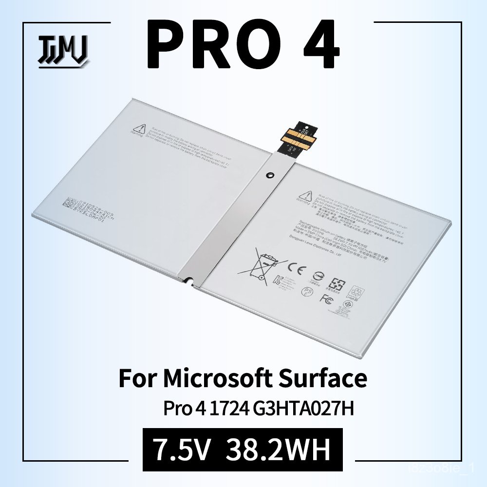 G3HTA027H แล็ปท็อปเปลี่ยนแบตเตอรี่สำหรับ Microsoft Surface Pro4 Pro 4 1724 12.3นิ้วแท็บเล็ต ...