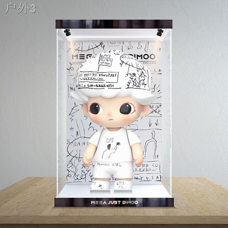 กล่องแสดงเหมาะสำหรับ Bubble Mart MEGA 1000% JUST DIMOO Jean-Michel ...