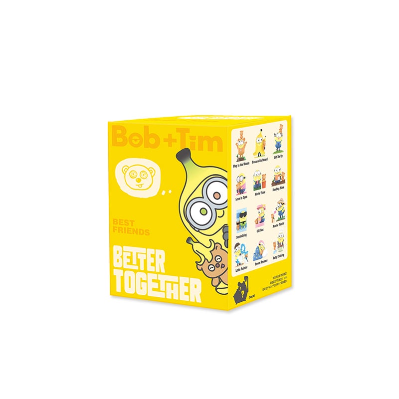 ฟิกเกอร์ BOB POPMART Pop Mart BOB TIM สีเหลือง | Shopee Thailand