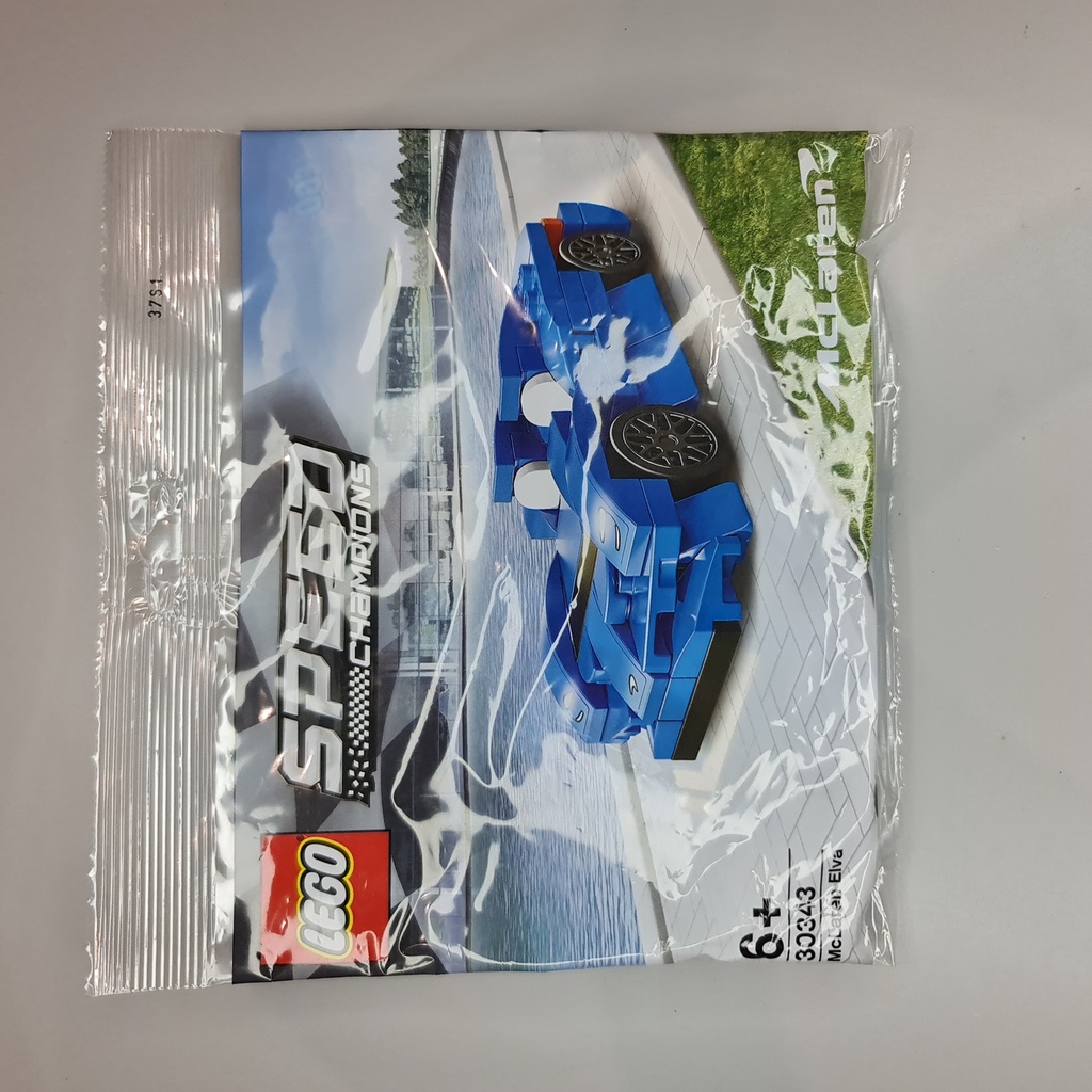 LEGO Polybag 30343 McLaren Elva polybag Speed Champions | Shopee Thailand