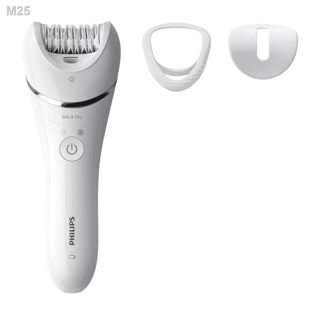Philips Epilator Series 8000 Wet & Dry Epilator BRE700 with 3 ...