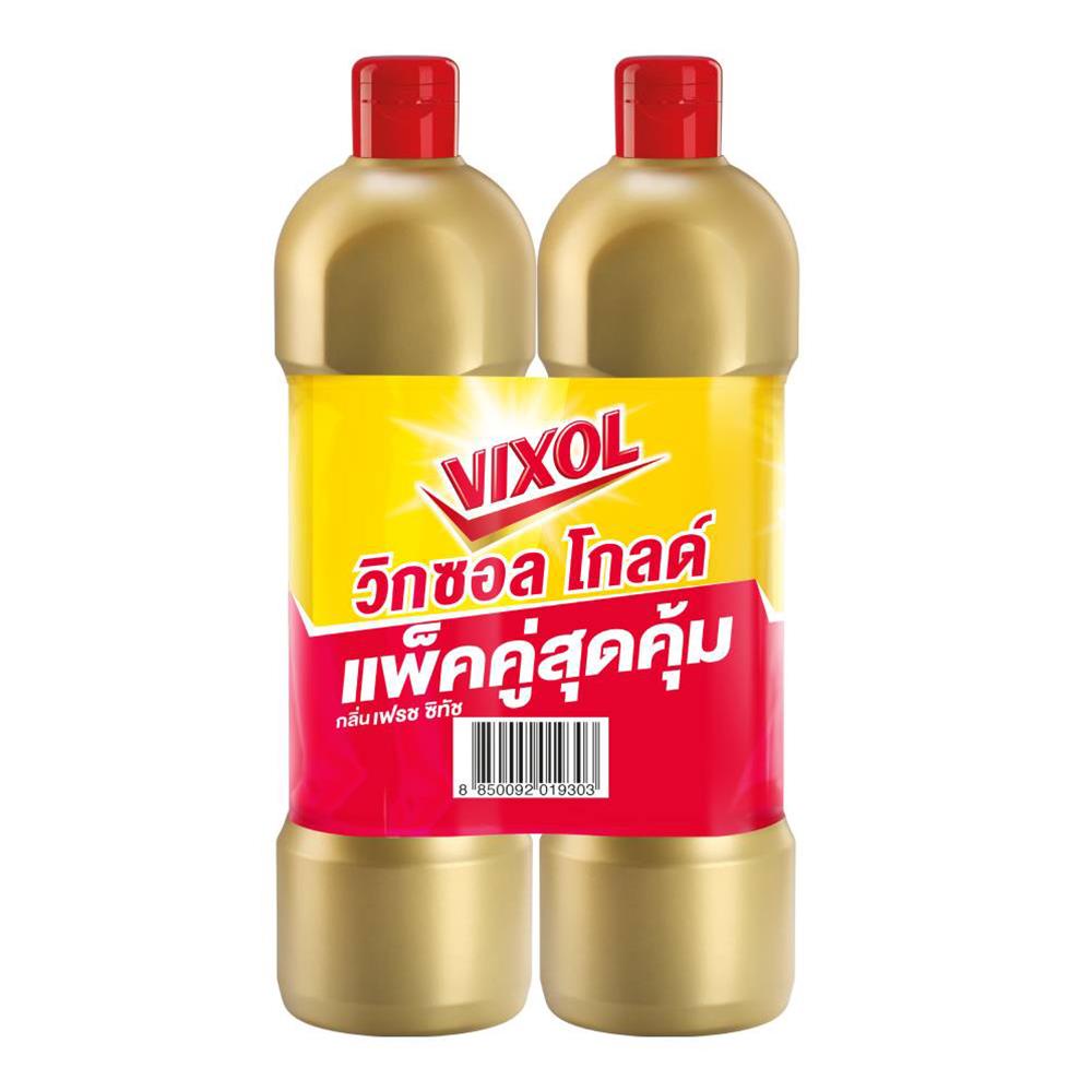 VIXOL น้ำยาทำความสะอาดห้องน้ำ GOLD 900 มล. แพ็กคู่ FRESH CITOUCH ...