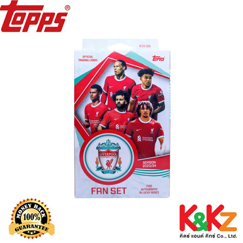 Topps Liverpool Fan Set 2023-24 - Topps Collection (26 cards + 2 ...