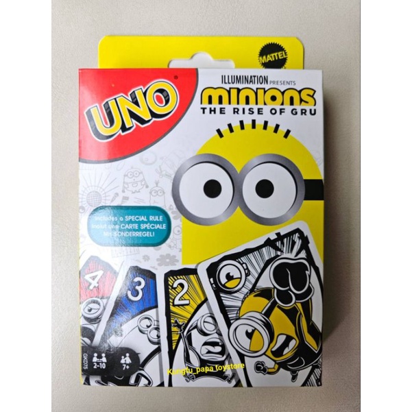 Uno minions Unoการ์ดเกมมินเนี่ยน The Rise of GRU | Shopee Thailand