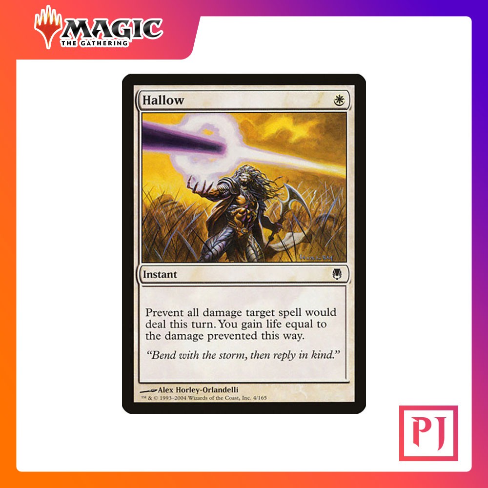 [MTG] Hallow [DST] [WHITE] [COMMON] [NORMAL] [ENG] (การ์ดเมจิค / Magic ...