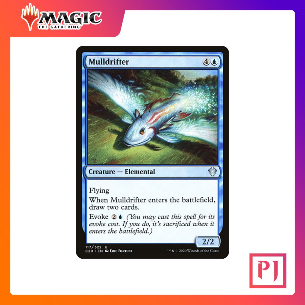 [MTG] Mulldrifter (Showcase) [C20] [BLUE] [UNCOM] [NORMAL] [ENG] (การ์ด ...
