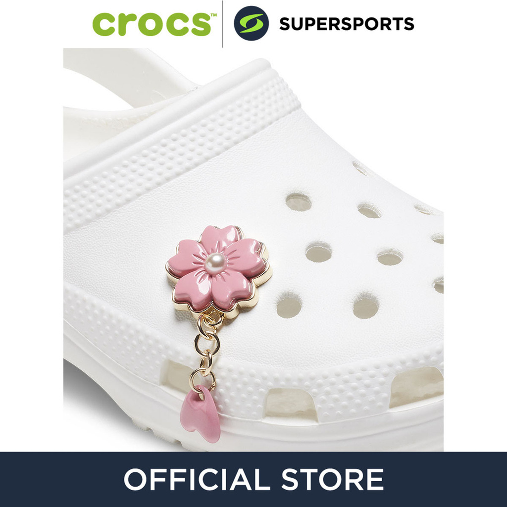CROCS Jibbitz Dangling Cherry Blossom Chain ตัวติดรองเท้า | Shopee Thailand