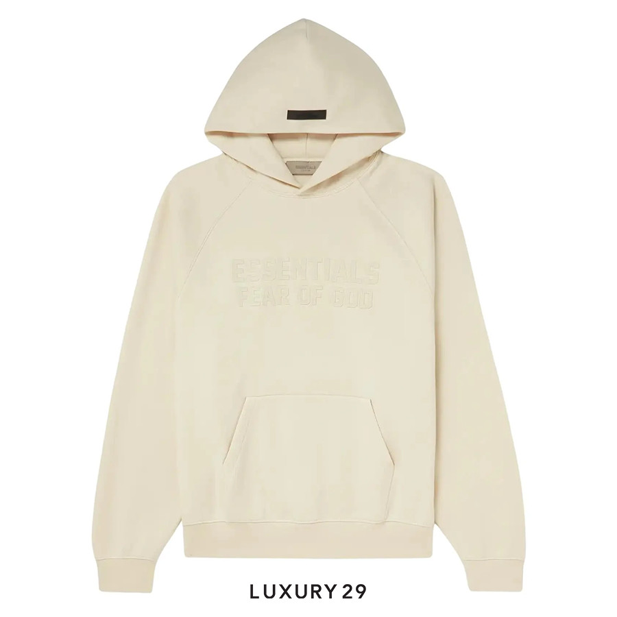 Essentials Fear Of God Hoodie Egg Shell (PF22) | Shopee Thailand