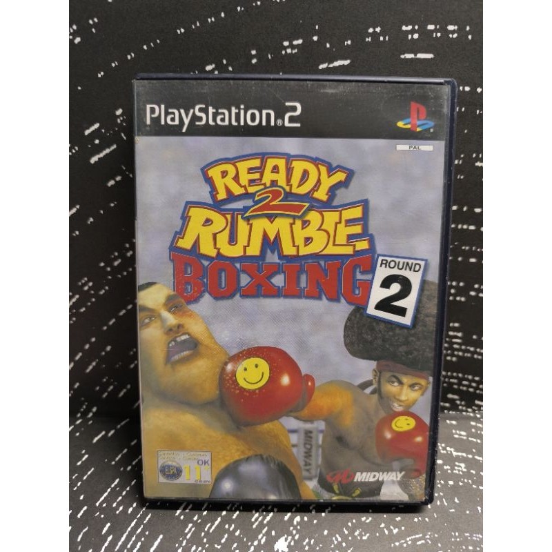 ready to rumble ps2 แผ่นเกมส์แท้โซน pal | Shopee Thailand
