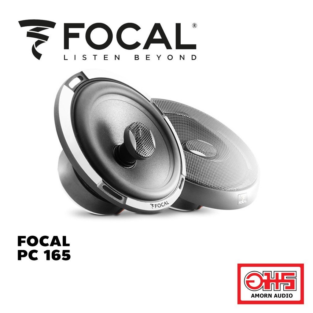 FOCAL PC 165 ลำโพงติดรถยนต์ขนาด 6.5 นิ้ว แกนร่วม AMORNAUDIO อมออดิโอ | Shopee Thailand