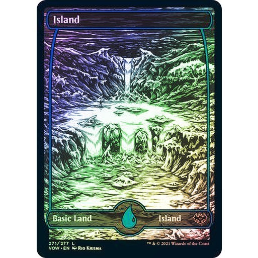 [MTG] Innistrad : Crimson Vow (268-277) Basic Land (Full Art) [LAND ...