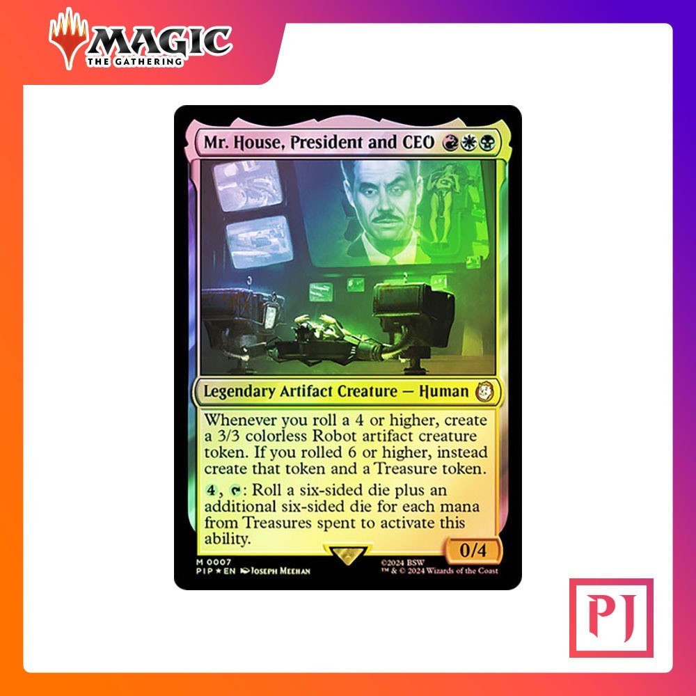 [MTG] Mr. House, President and CEO - Fallout Commander [PIP] [MULTI ...