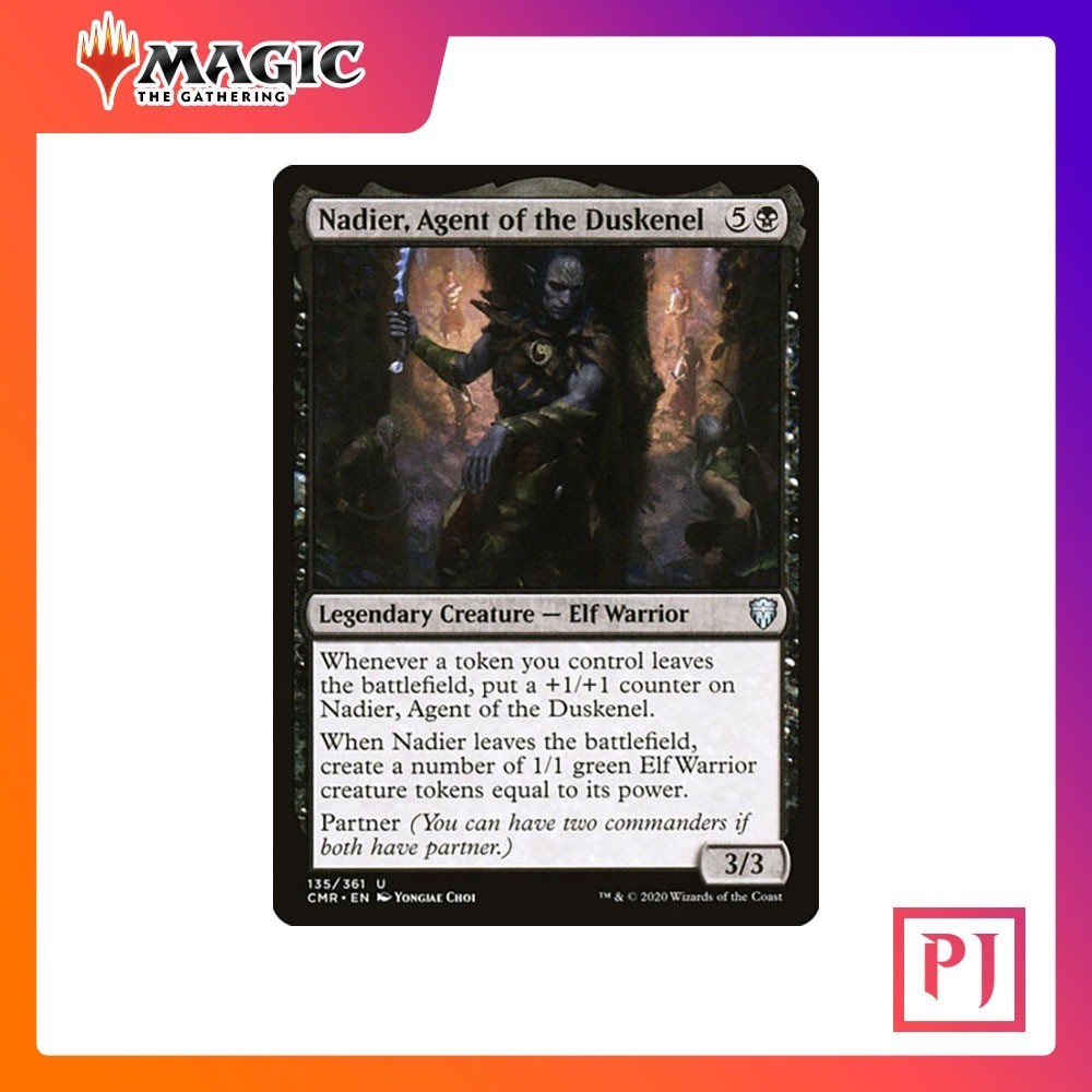 [MTG] Nadier, Agent of the Duskenel [CMR] [BLACK] [UNCOM] [NORMAL] [ENG ...