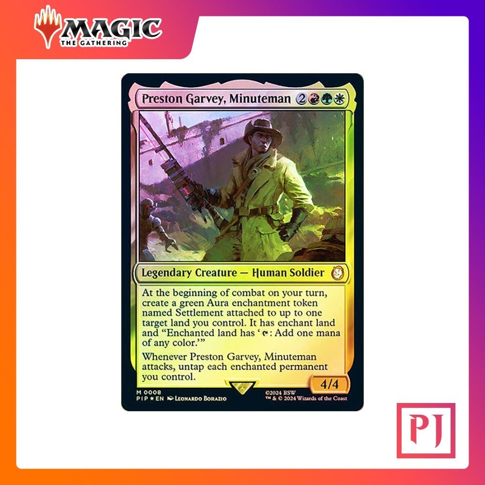 [MTG] Preston Garvey, Minuteman - Fallout Commander [PIP] [MULTI ...