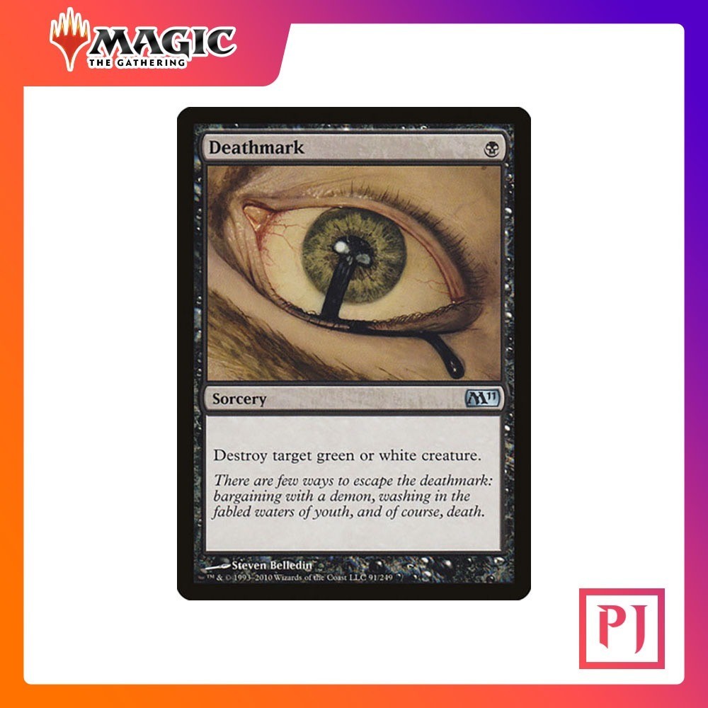 [MTG] Deathmark [M11] [BLACK] [UNCOM] [NORMAL] [ENG] (การ์ดเมจิค ...