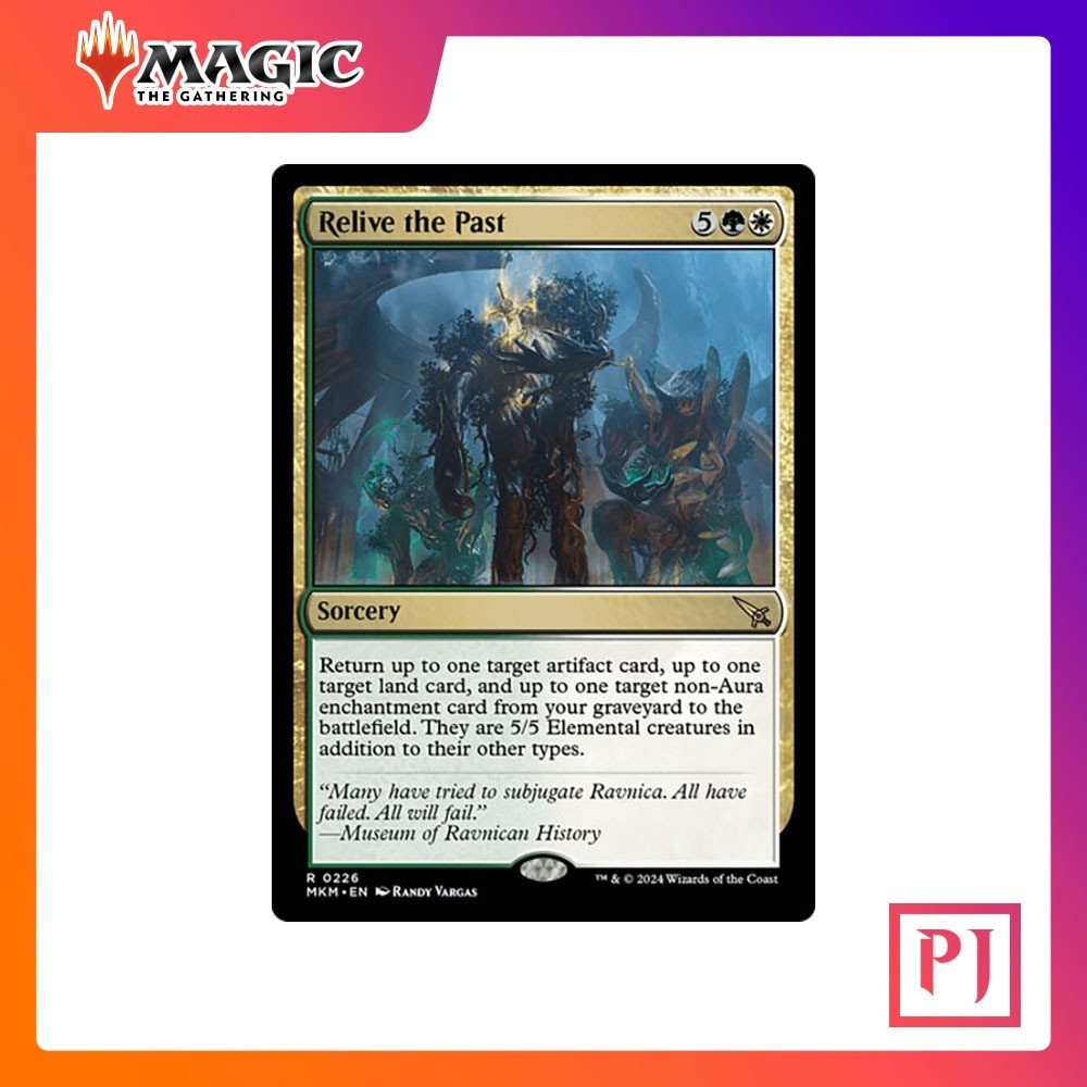 [MTG] Relive the Past [MKM] [MULTI] [RARE] [NORMAL] [ENG] (การ์ดเมจิค ...